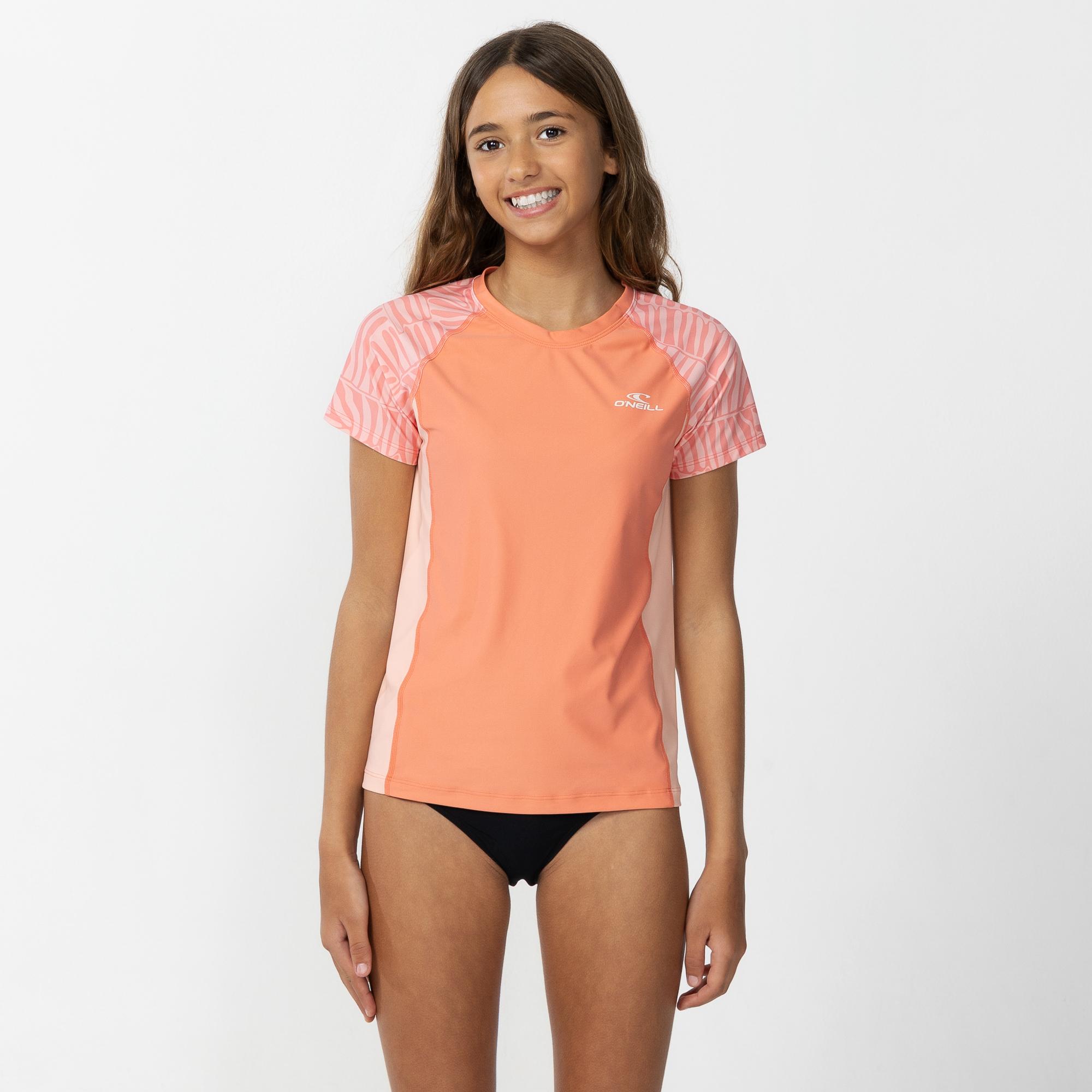 Buy Girl's Nixie Short Sleeve Rash Vest Online | O'Neill
