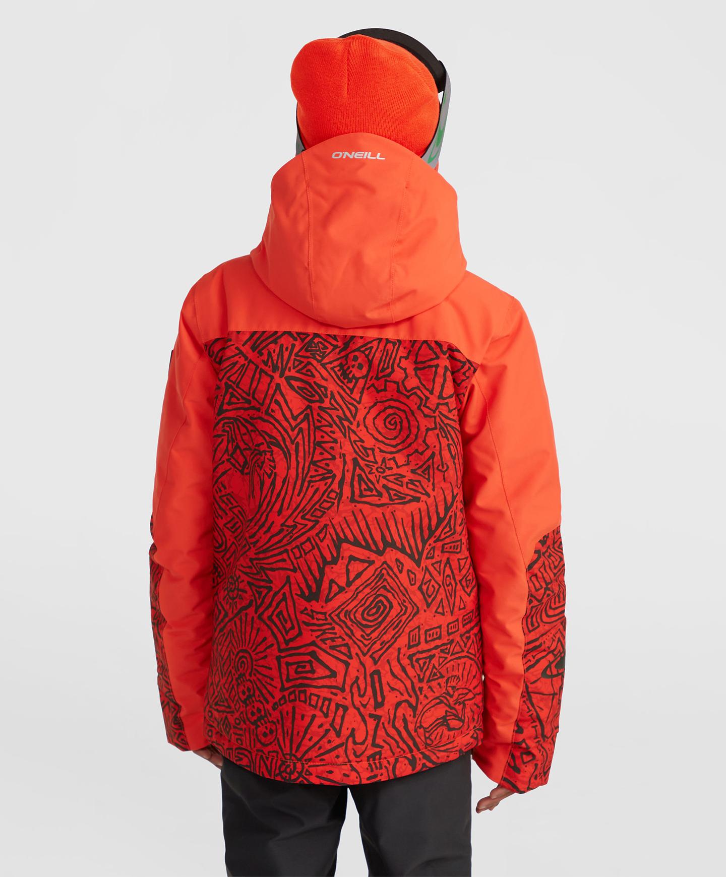 Buy Boy's Texture Snow Jacket - Red Sketcheritage by O'Neill online - O ...