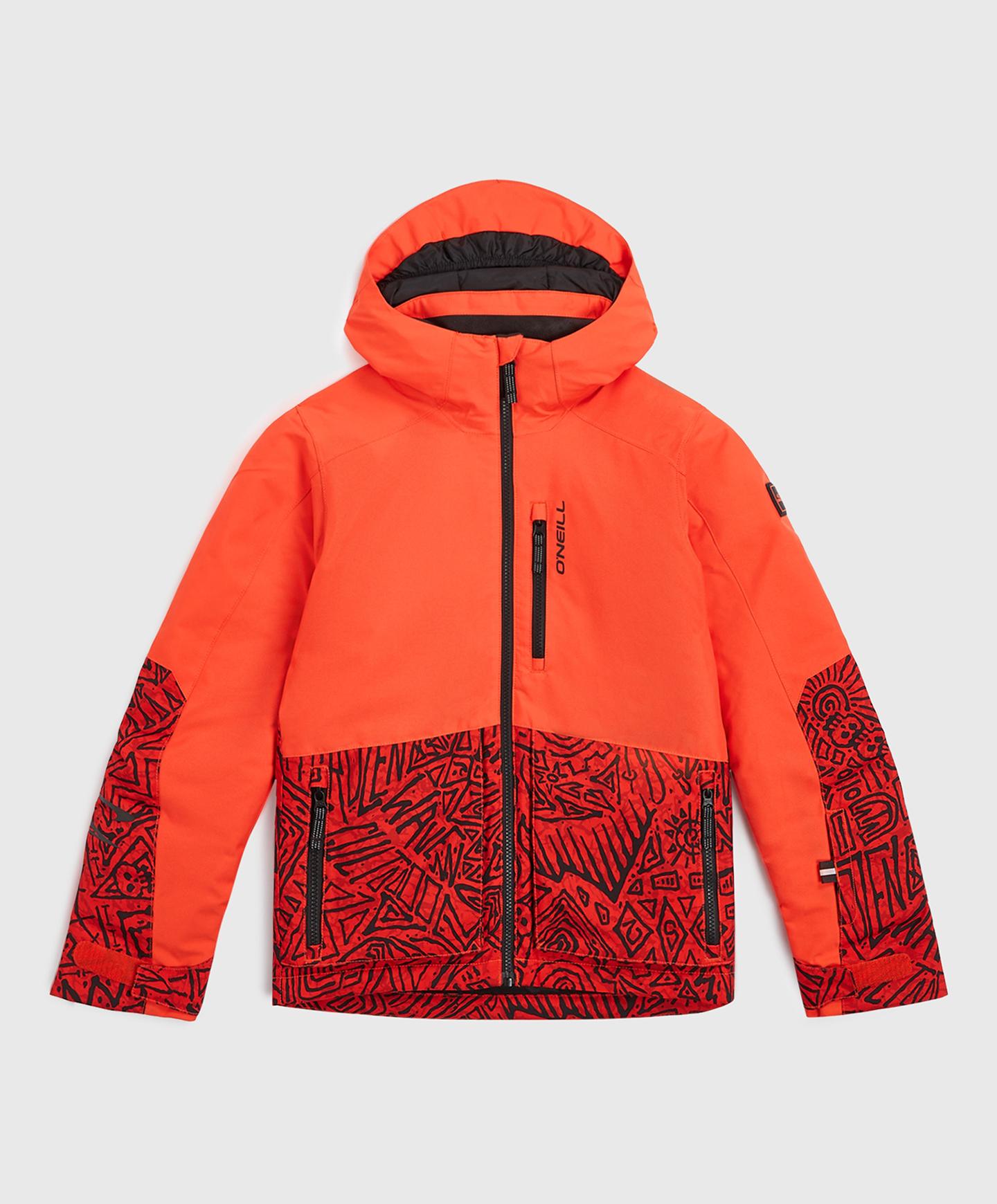 Buy Boy's Texture Snow Jacket - Red Sketcheritage by O'Neill online - O ...