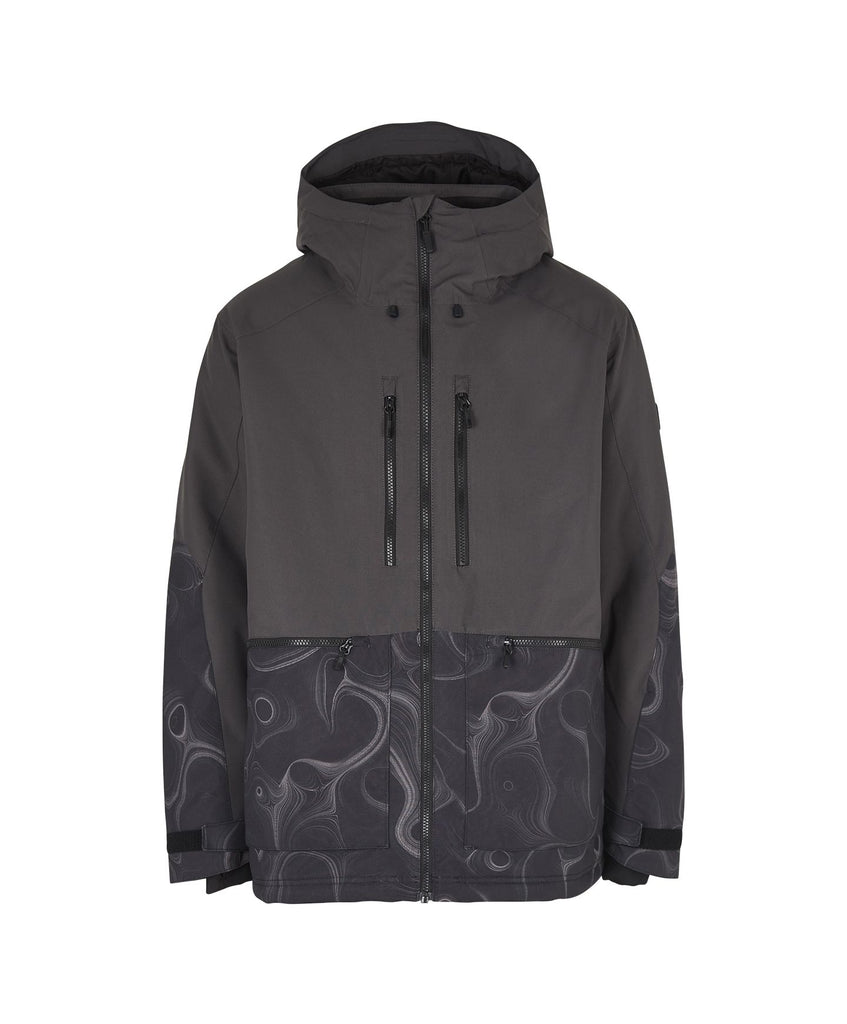 Buy Men's Texture Snow Jacket - Black Out Colour Block by O'Neill ...