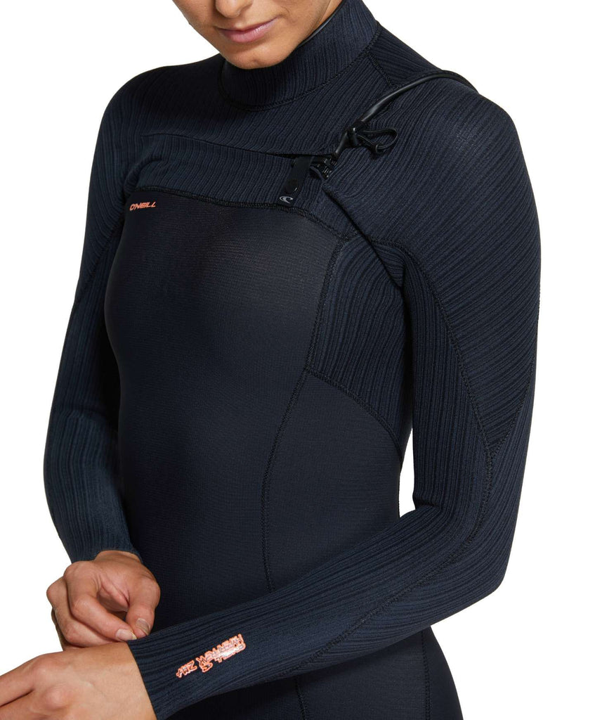 Buy Women's HyperFreak Long Sleeve Spring Suit 2mm Wetsuit - Black by O ...