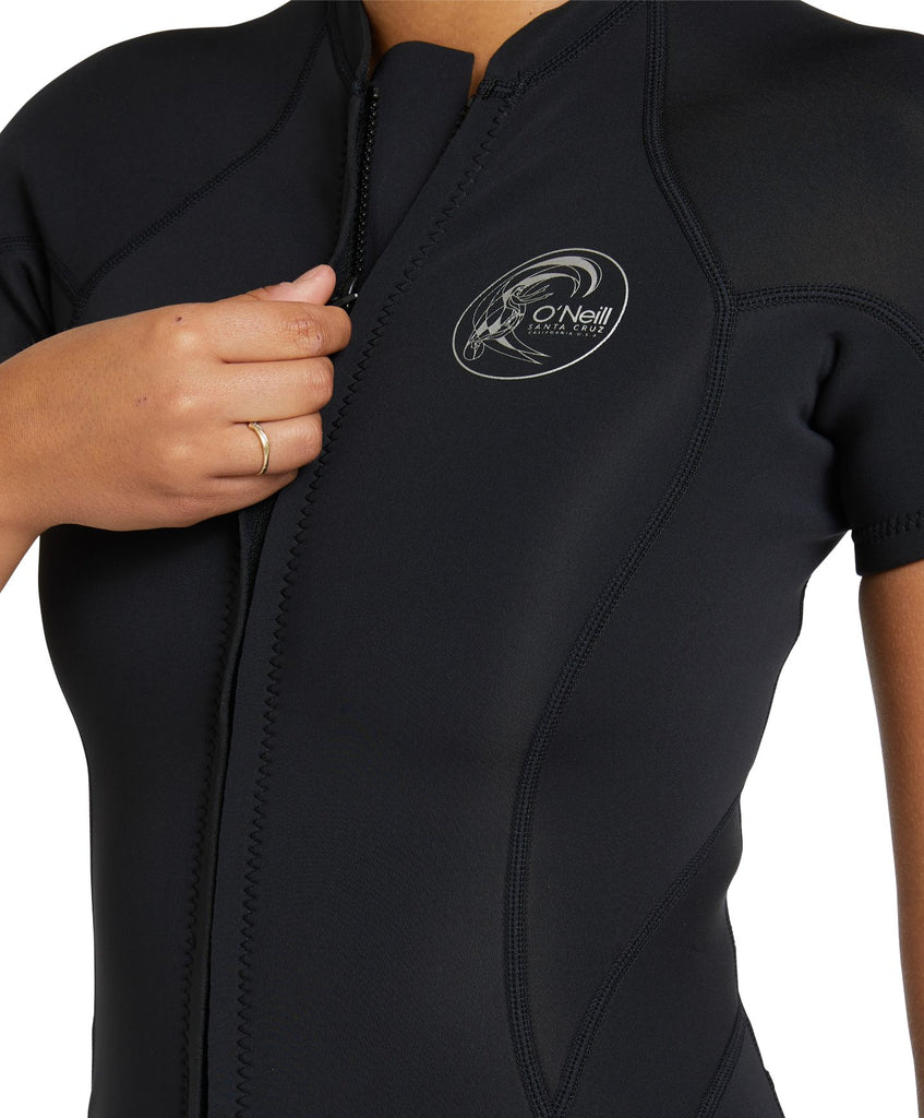 Buy Women's Bahia 2mm Short Sleeve Spring Suit Front Zip Wetsuit ...